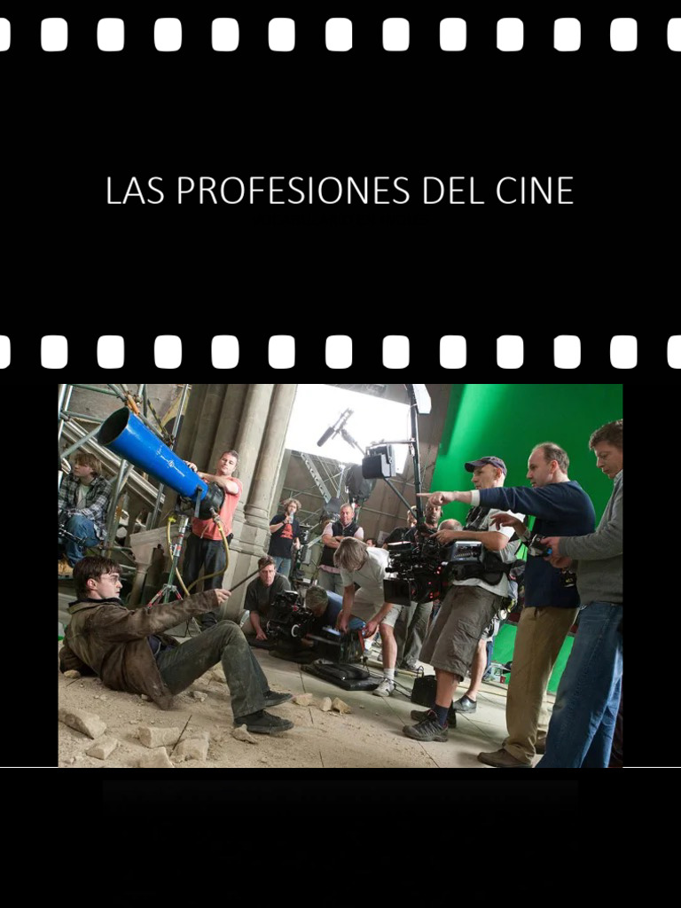 09 Profesiones Del Cine PWP | PDF | Cámara | Imágenes generadas por computadora