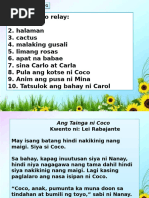 Powerpoint Activity - Letrang LL | PDF