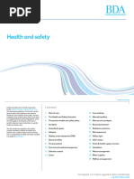 List of BDA Advice Sheets | PDF | Dentistry | National Health Service