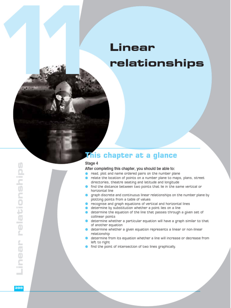 Chapter 11 - Linear Relationships | PDF | Latitude | Line (Geometry)