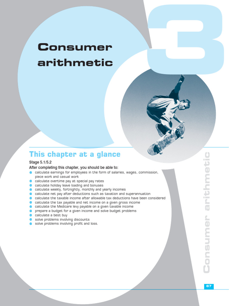 Chapter 3 - Consumer Arithmetic | PDF | Salary | Taxes