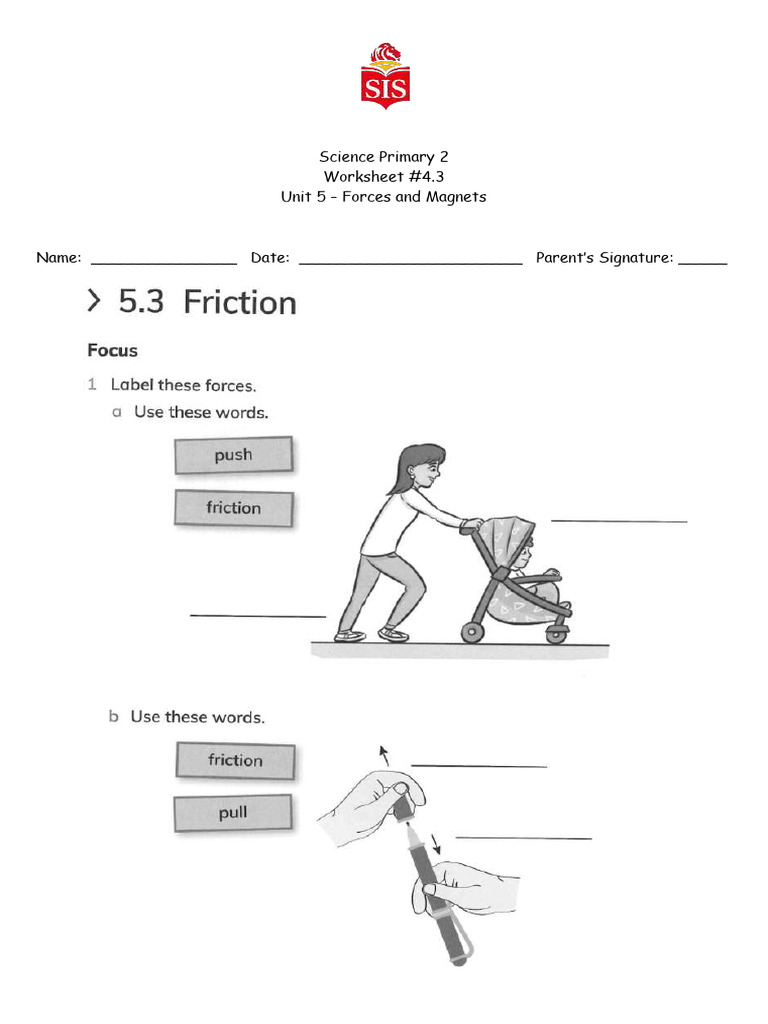 Unit 5 - Forces and Magnets #4.3 | PDF