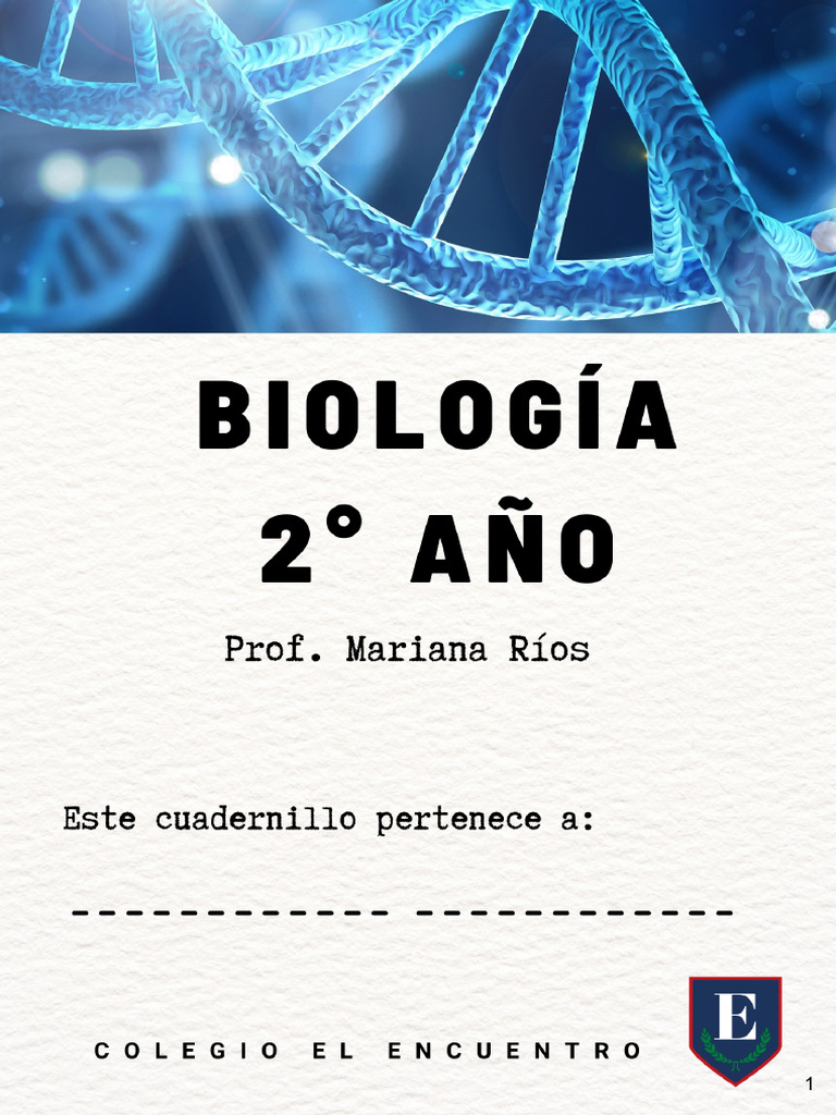 Cuadernillo 2do Ao Biologia | PDF | Biología | Plantas
