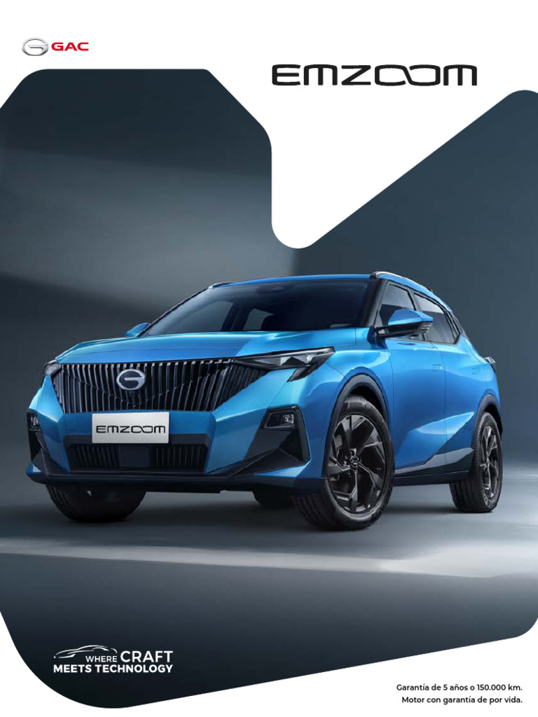 GAC Emzoom: Especificaciones y Garantía | PDF | Industria automotriz ...