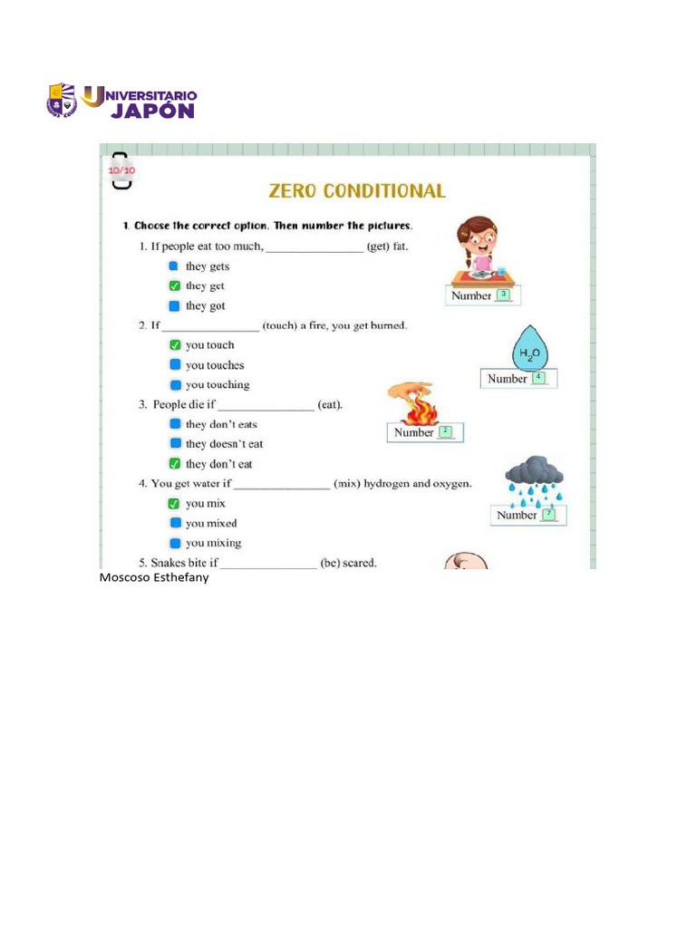 Unit 4 Lección 2zero Conditional | PDF