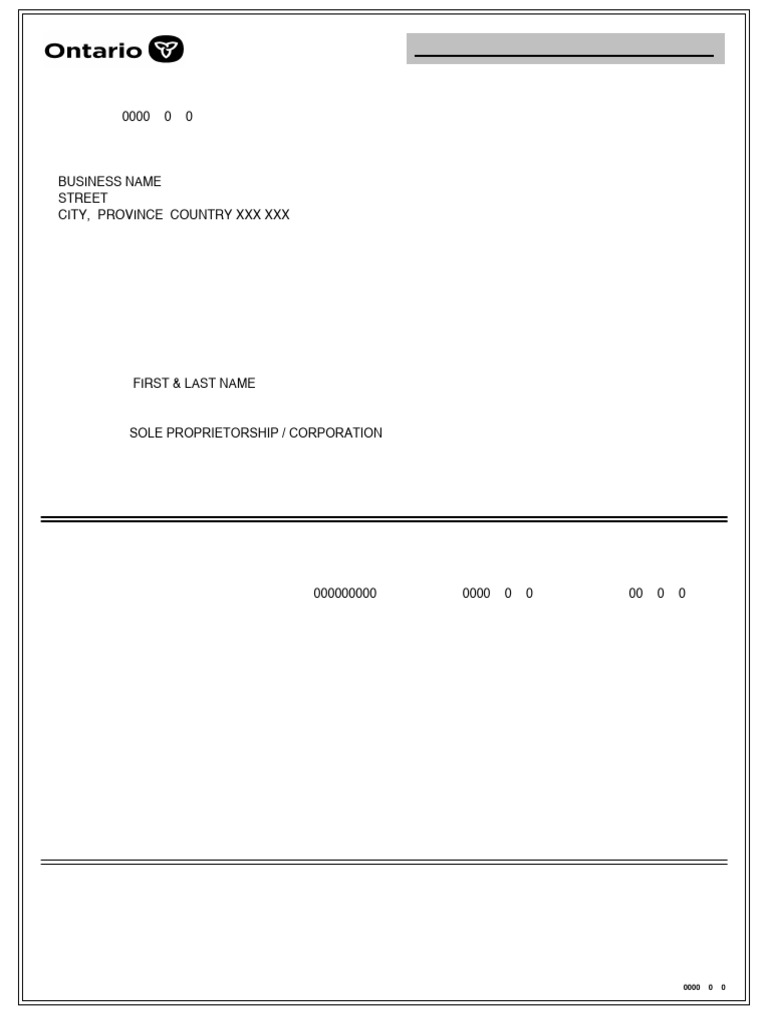 Ontario Master Business Licence Guide | PDF | License | Business Law