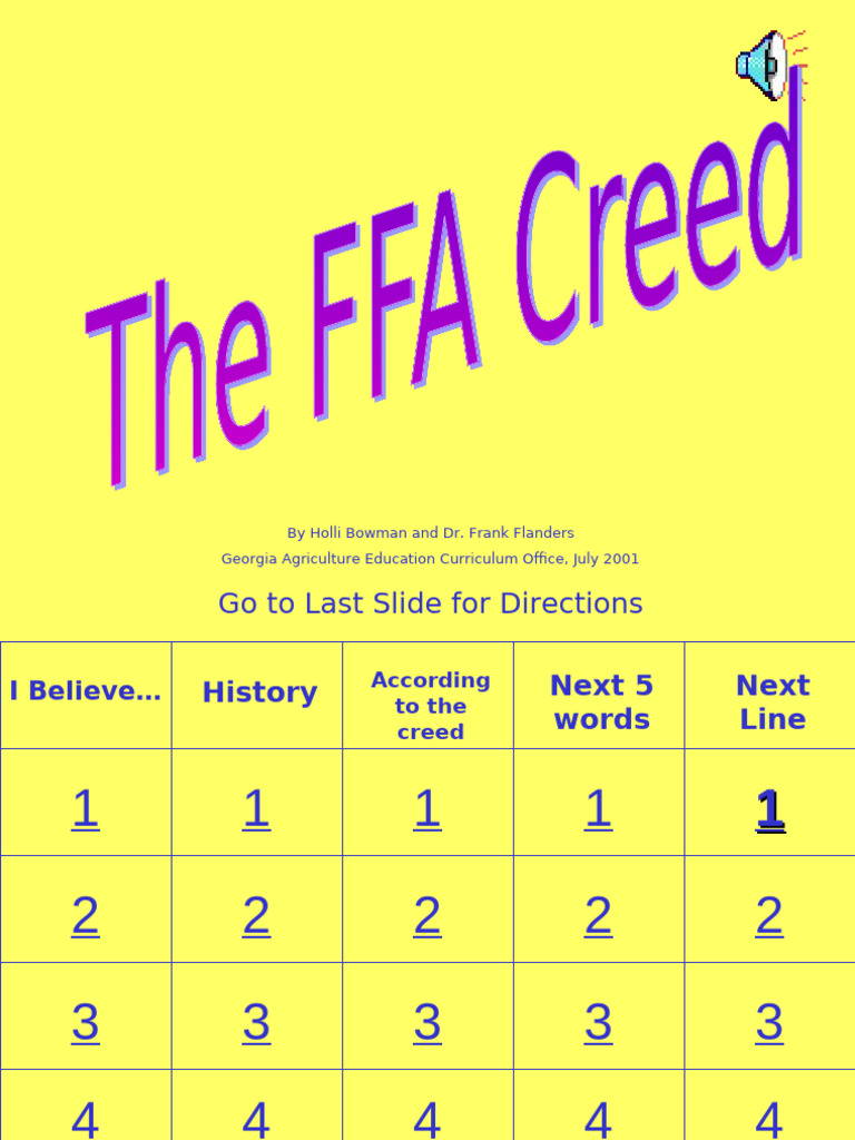 Quiz Game FFA Creed 2 | PDF