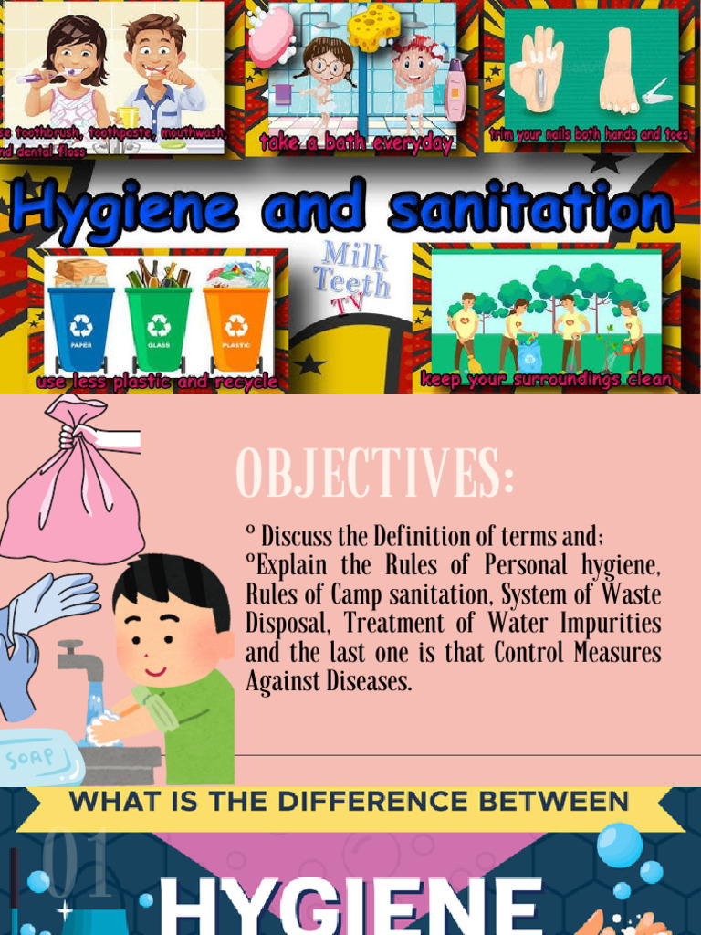 Hygiene and Sanitation Guidelines | PDF | Hygiene | Waste