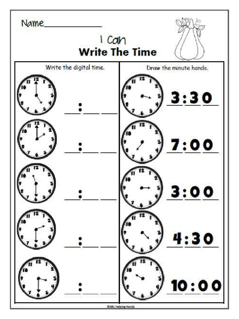 Digital Clock 2 | PDF