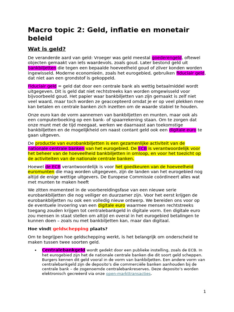 Macro Topic 2 | PDF