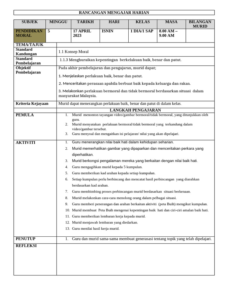 RPH M05 17-18 Mei | PDF