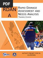 NDRRMC Response Clusters Overview | PDF | Internally Displaced Person ...