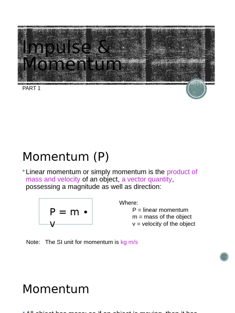 Impulse-Momentum-Part-1 | PDF | Momentum | Force