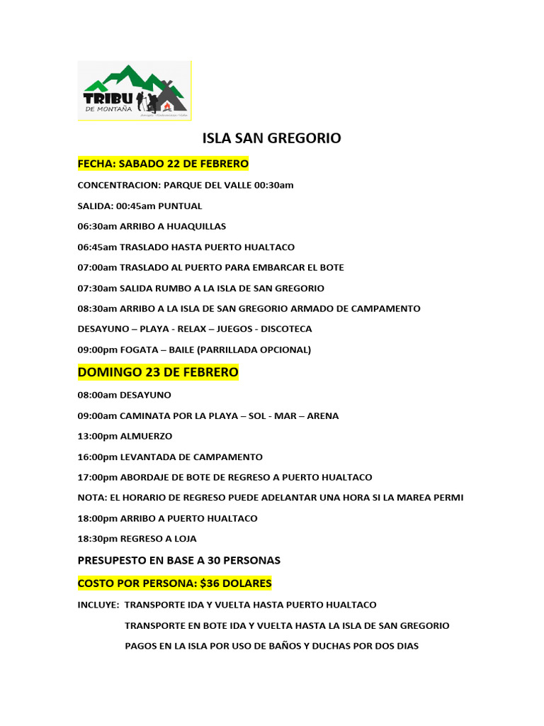 Isla San Gregorio PDF | PDF