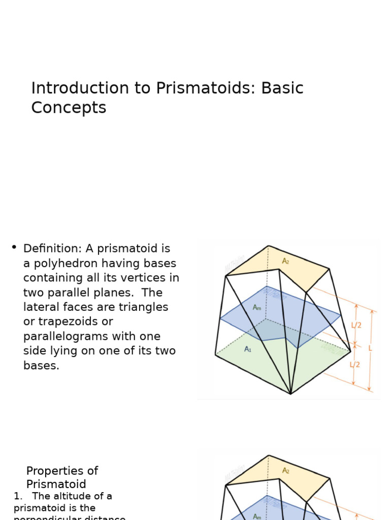 Enmath Lec Prismatoid 1 | PDF