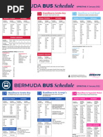 She Shuttle Time Table - PDF 1 | PDF | Bus Transport