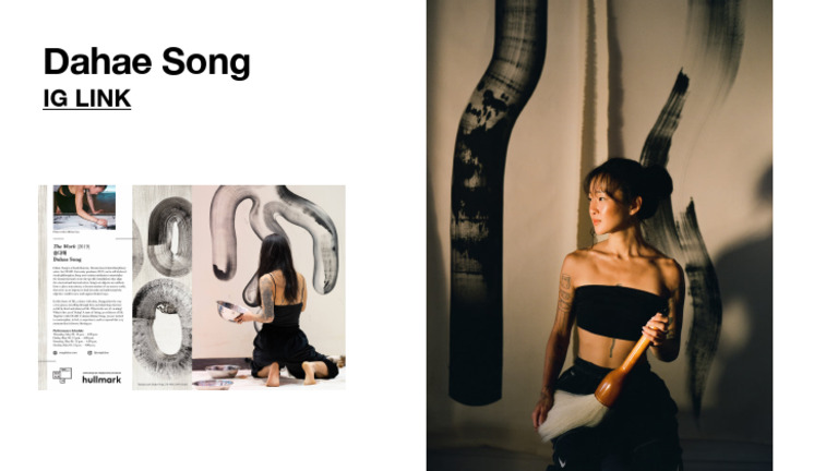 KOREAN_ARTISTS 2025 SEOUL_DAHAE SONG | PDF