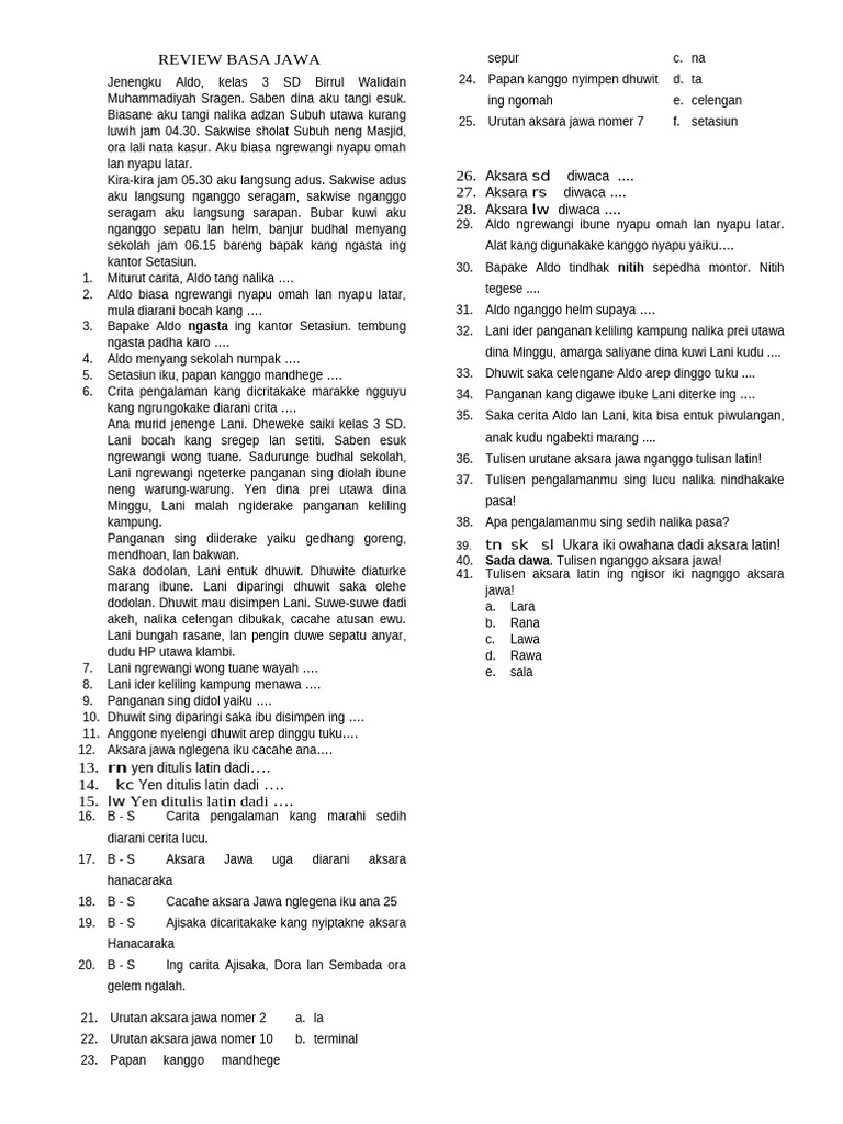 Review ASTS 2 2425 | PDF