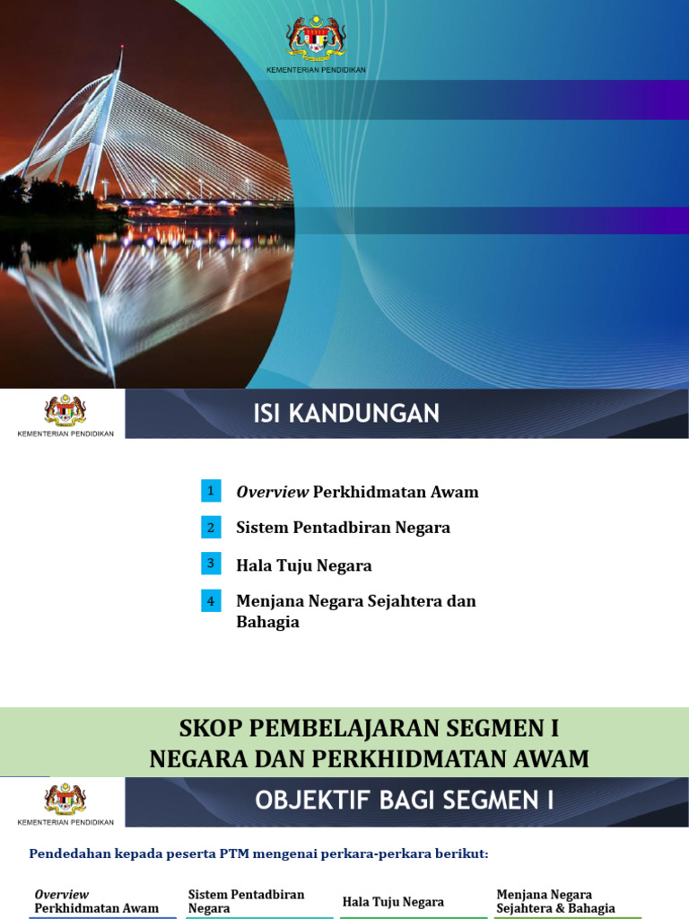 001 - Versi Pendek - Segmen I (Npa) | PDF