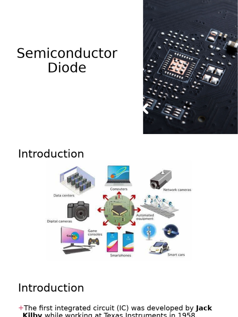 Lesson 1 - Semiconductor Diode | PDF | Semiconductors | P–N Junction