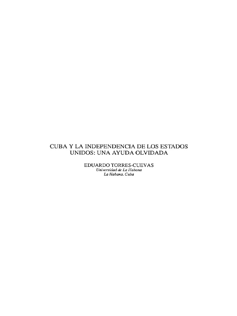 Torres Cuevas | PDF
