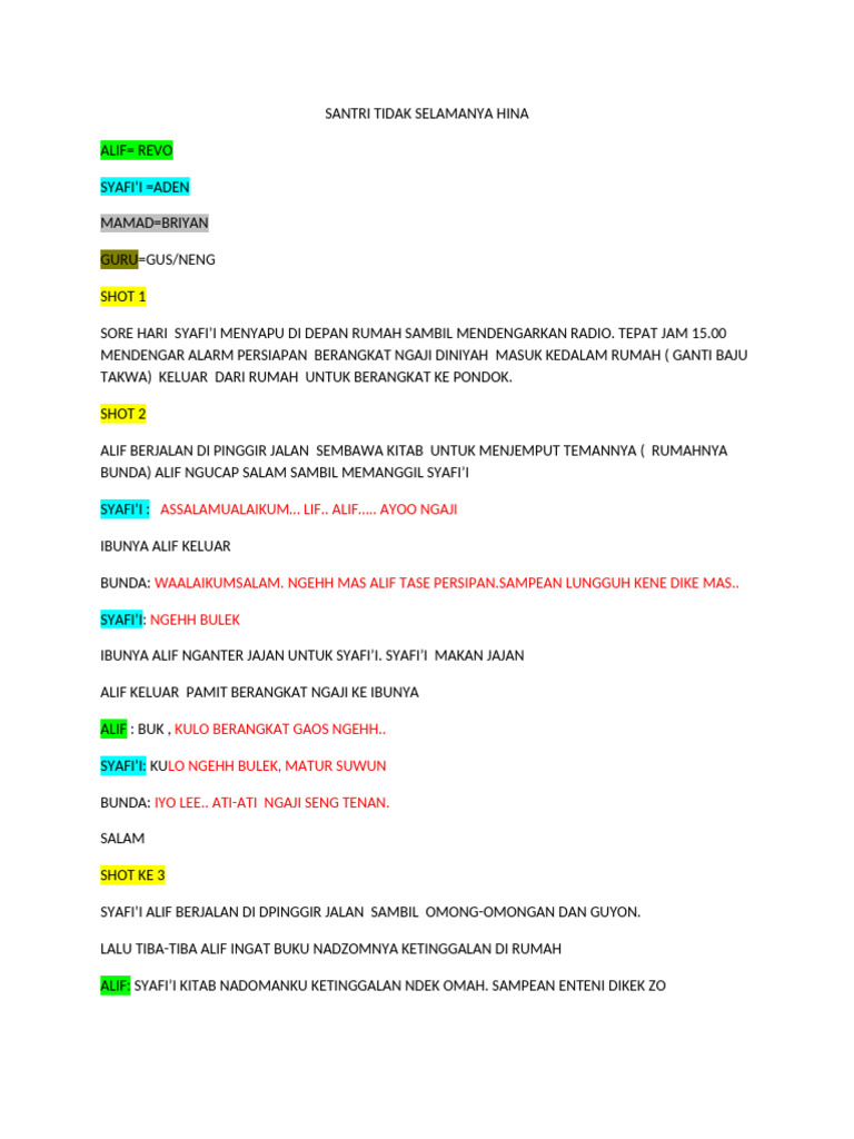 Scrib Film HSN | PDF