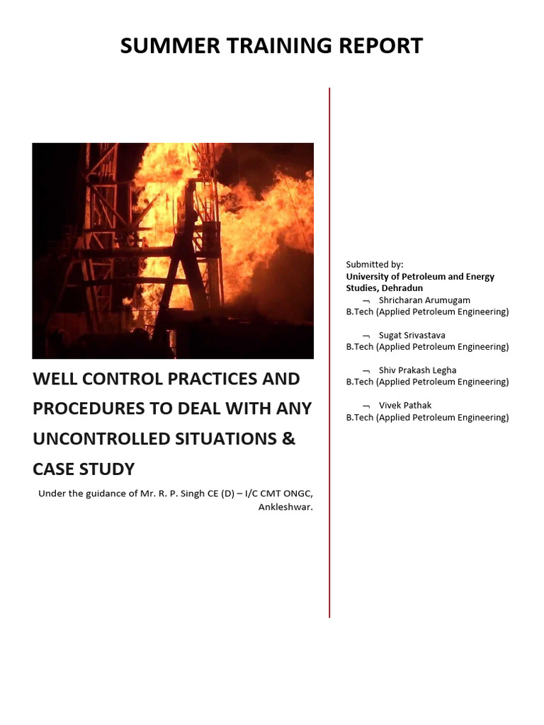 Well Control Practices in Oil Drilling | PDF | Blowout (Well Drilling ...
