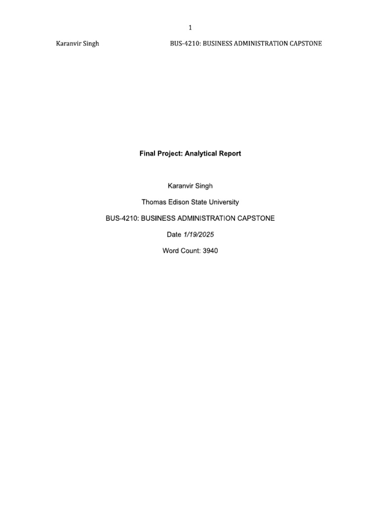 Lockheed Martin Reportfinaldsa | PDF