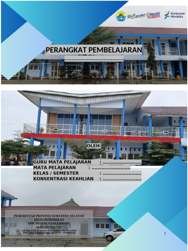 Susunan Perangkat Ajar Kumer - SMK N 8 | PDF