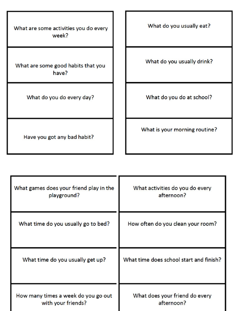 speaking cards | PDF