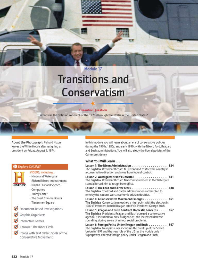 module 17 | PDF | Watergate Scandal | United States Travel