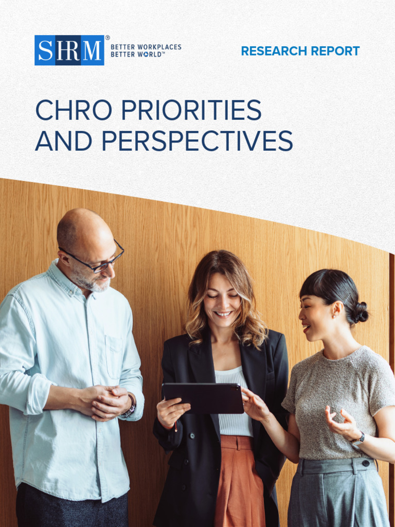 Shrm Chro Priorities Perspectives Research Report | PDF | Talent ...