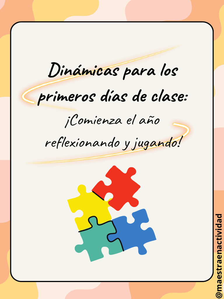 Dinámicas de Inicio Escolar Divertidas | PDF