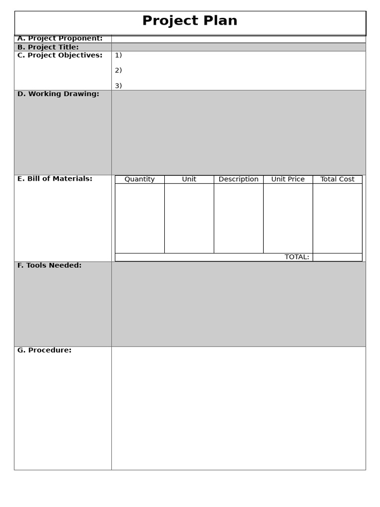 Project Plan Overview and Details | PDF