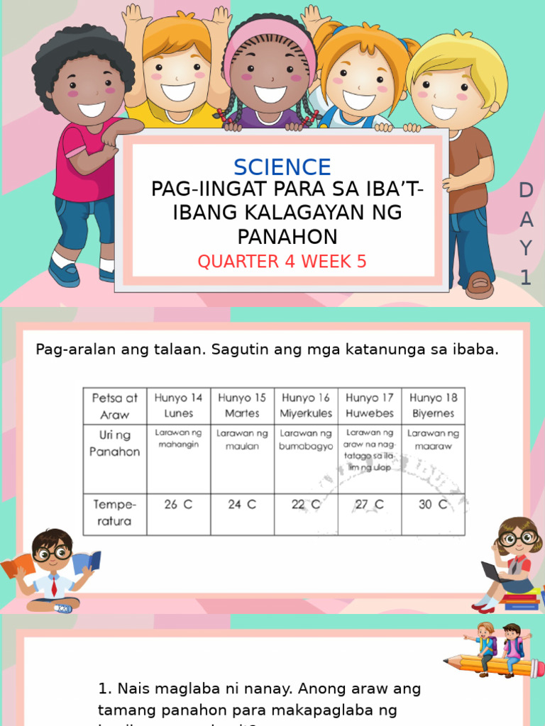 Science Week 5 | PDF