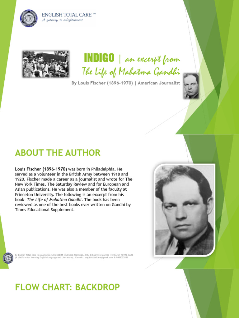Etc@Indigo by Louis Fischer | PDF | Mahatma Gandhi