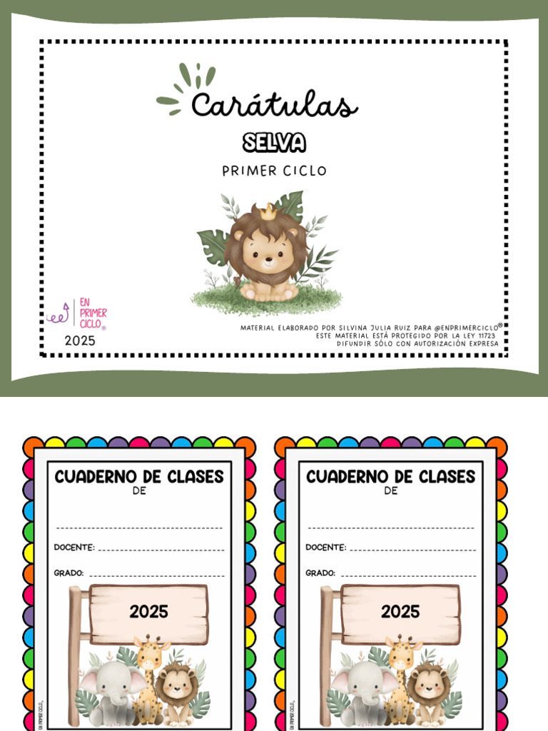 Carátulas | PDF