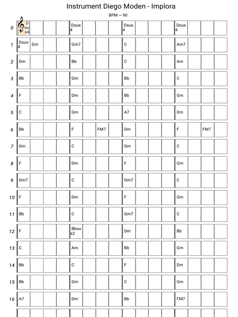 Instrument Diego Moden - Implora | PDF