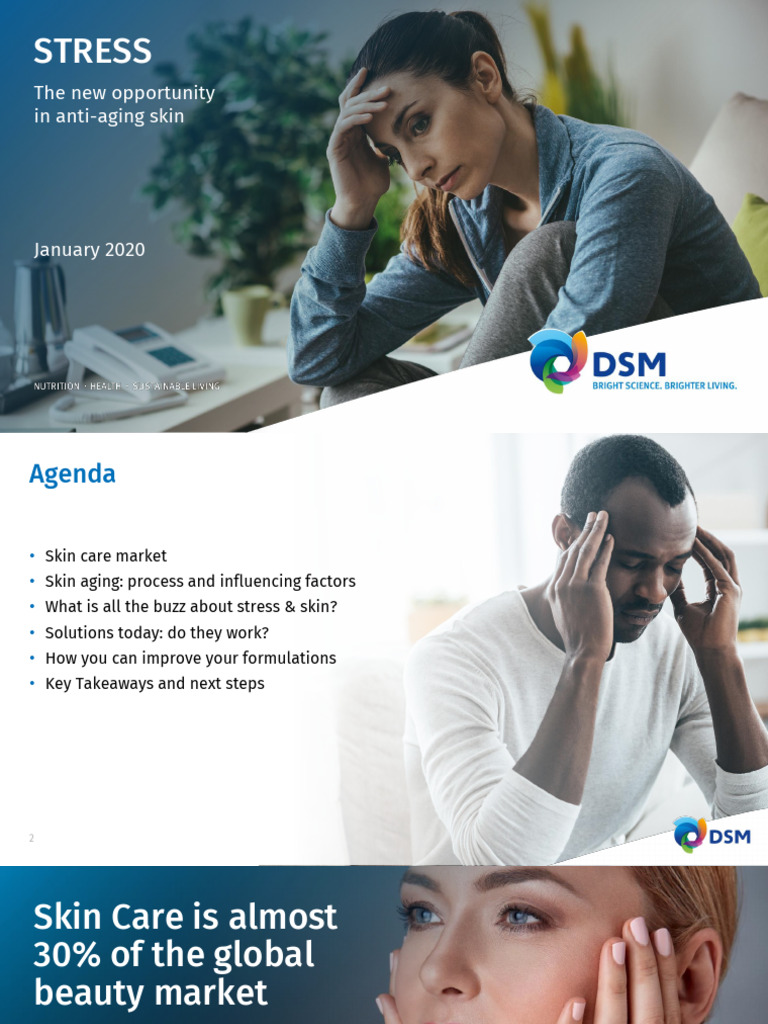 Stress Impact on Skin Aging Solutions | PDF | Skin | Cortisol