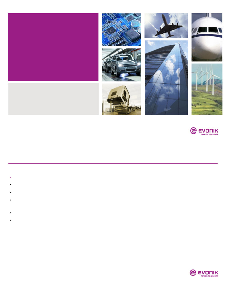 Dynasylan Oligomers300120 | PDF | Adhesive | Polymers