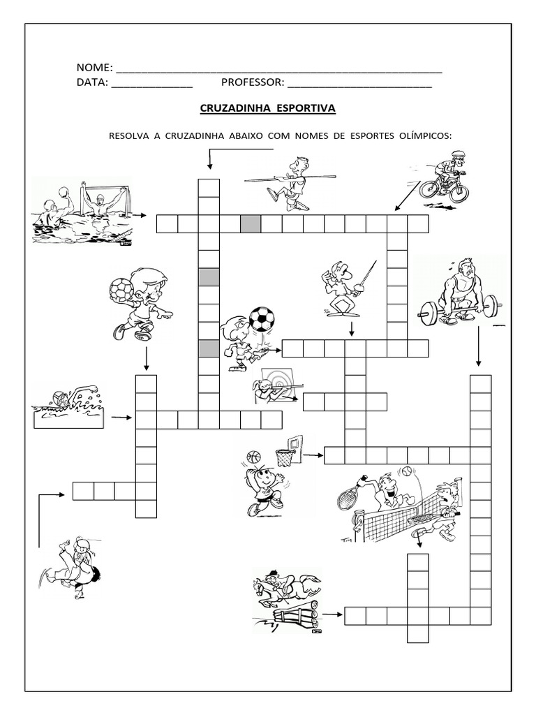 Cruzadinha Esportiva | PDF