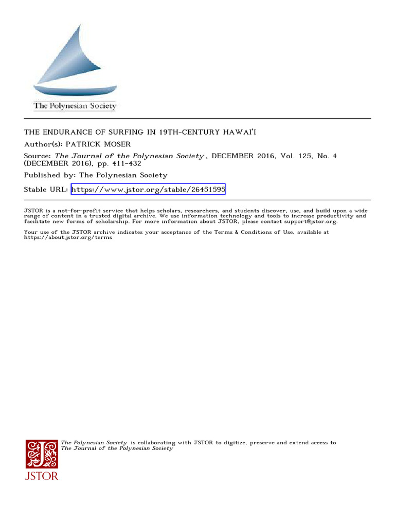 19th-Century Hawaiian Surfing Resilience | PDF | Hawaii | Maui