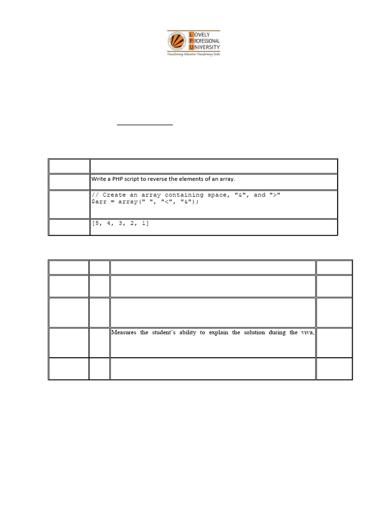 PHP Array Manipulation Tasks | PDF | Php | String (Computer Science)