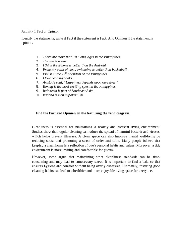 Activity 1: Expository Essay | PDF | Human Communication | Psychology