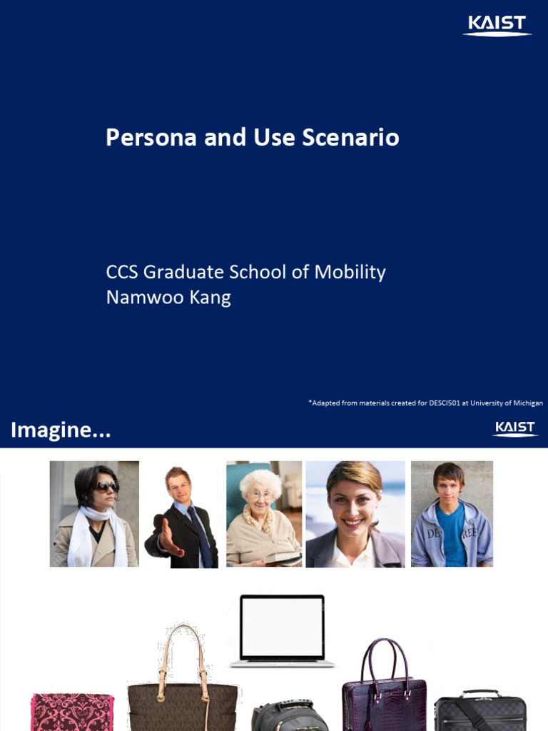 Persona and Use Scenario Guide | PDF