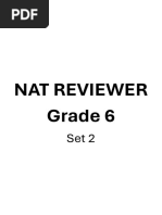 NAT Sample Test | PDF | Student's T Test | Knowledge