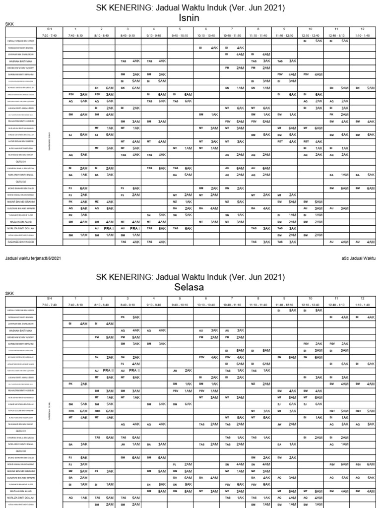 2021 - JW Induk (Jun) | PDF