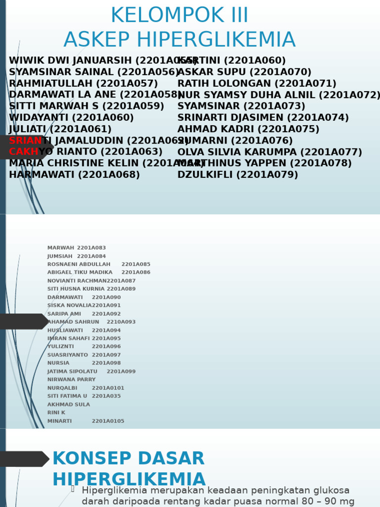 HIPERGLIKEMIA (1) | PDF