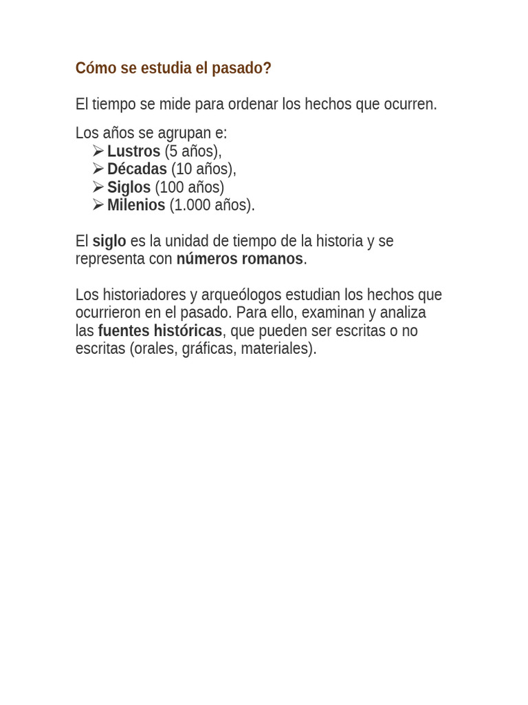 Cómo Se Estudia El Pasado | PDF