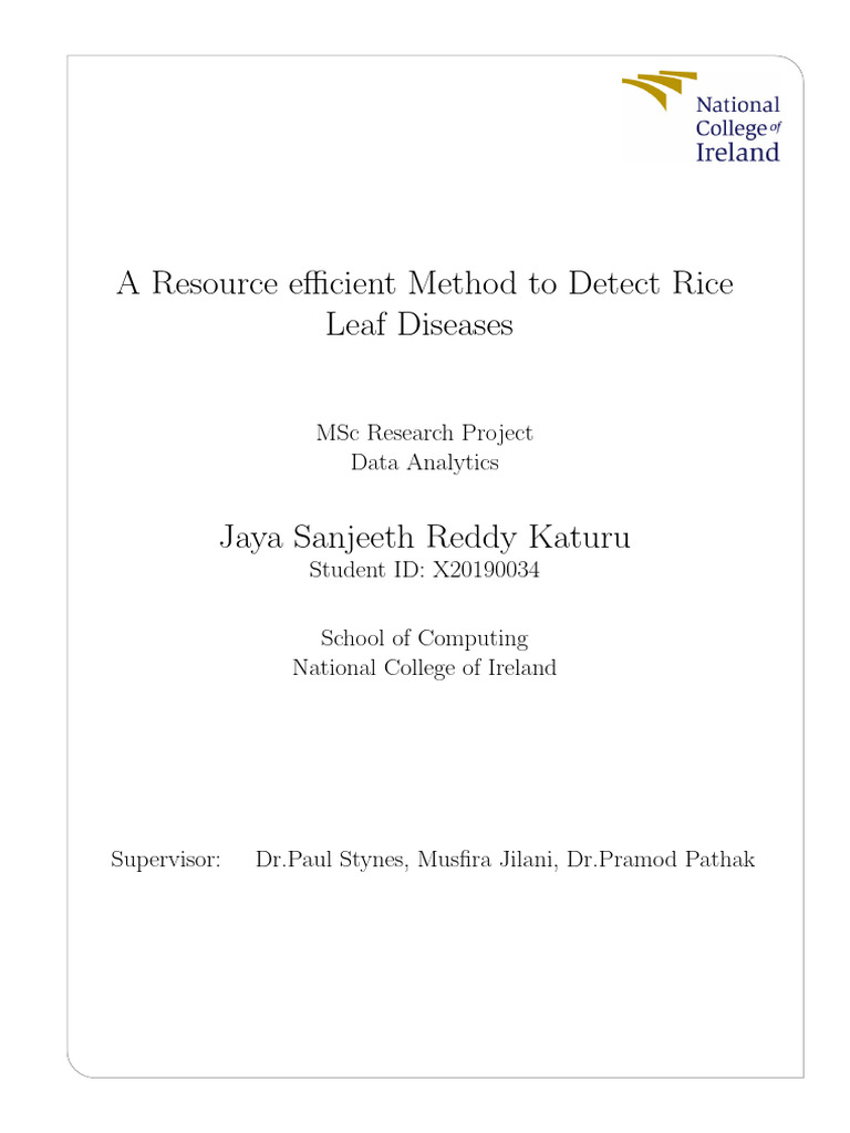 jayasanjeethreddykaturu | PDF | Deep Learning | Support Vector Machine